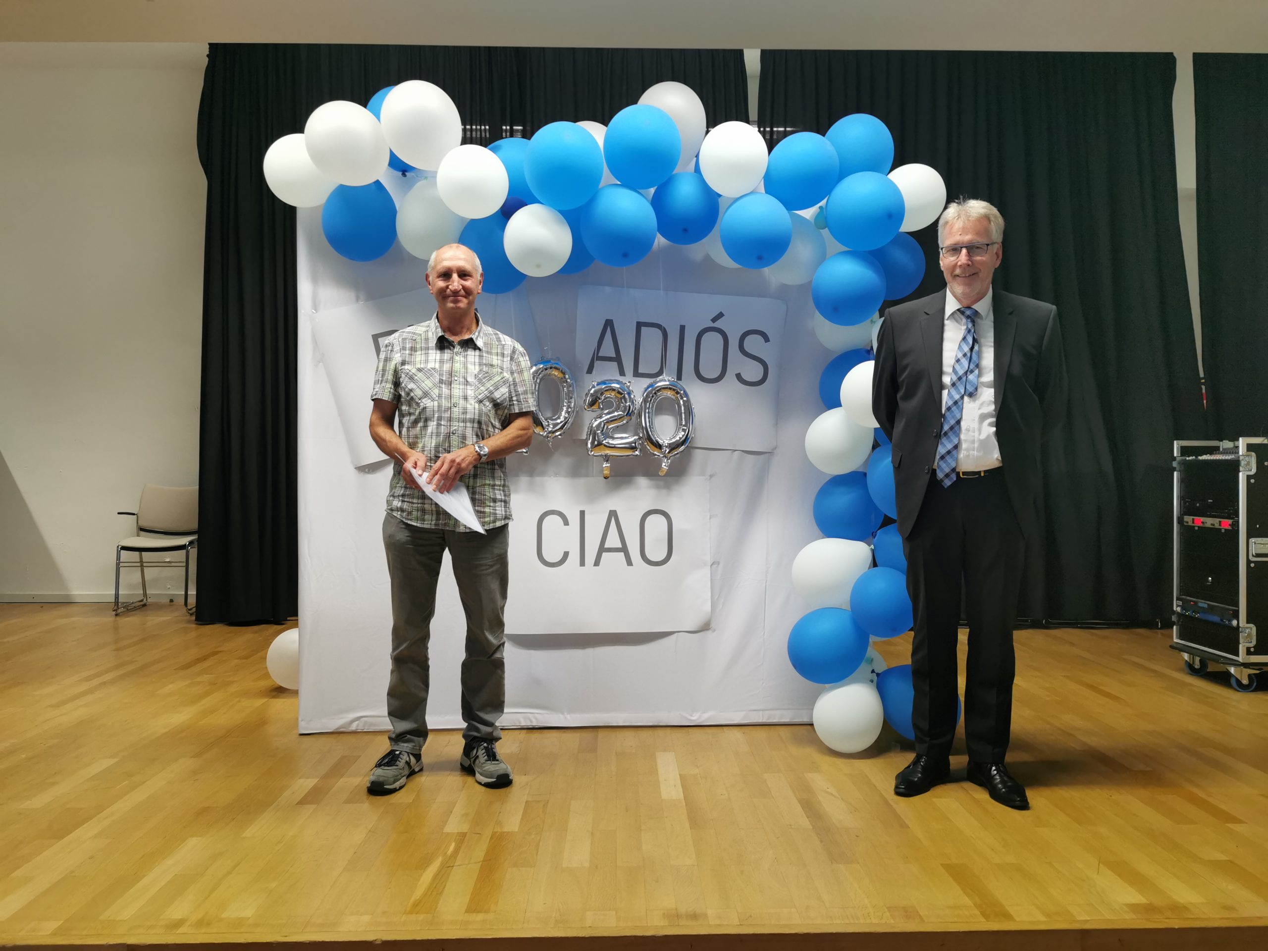 Verabschiedungen von Barbara Reiser, Rainer Schnöring und Siegfried ...